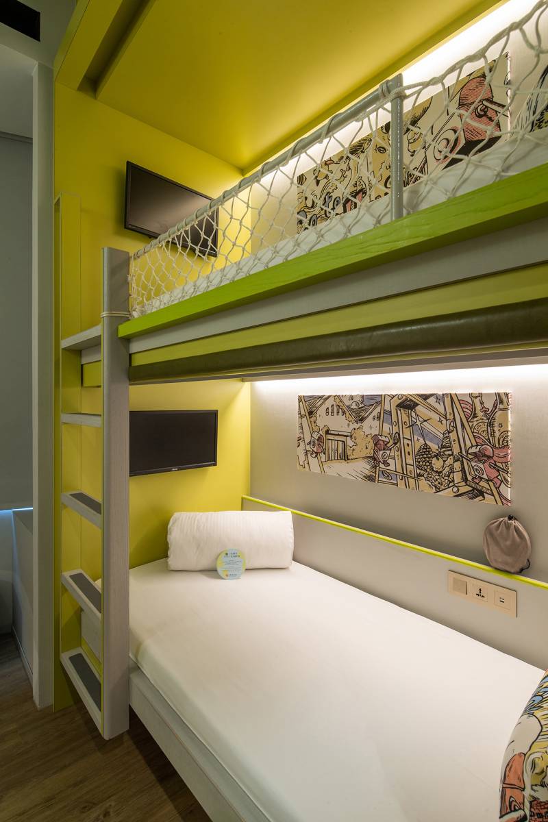 Guest Rooms - Standard Quad Room Taipei Hotel - Hua Shan Din